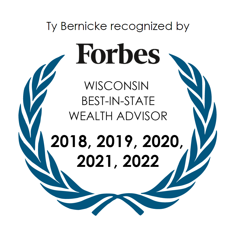 Ty Bernicke Named Forbes 2022 Best-In-State Wealth Advisors List