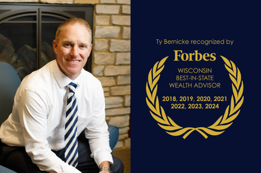 Ty Bernicke on Forbes 2024 Best-In-State Wealth Advisors List